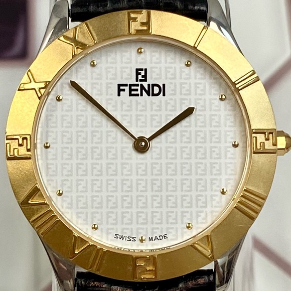 Fendi | Accessories | Authentic Vintage 9s Fendi Swiss Made 2000g Mens ...